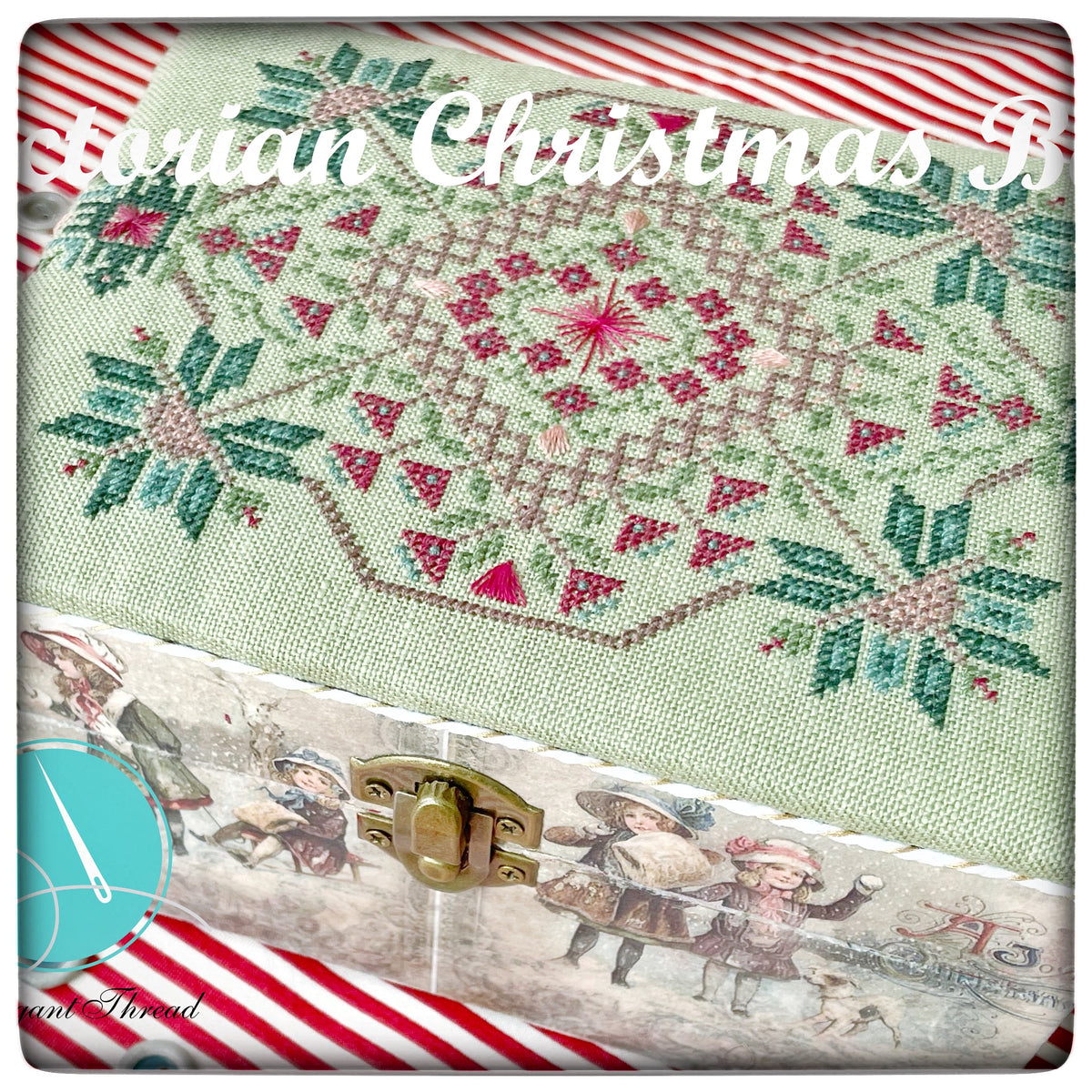 Victorian Christmas Box Digital Download – The Elegant Thread
